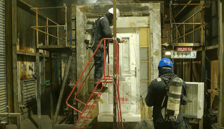 Exceeding Expectations: Ceasefire Door BM TRADA Q-Mark Burn Test ...