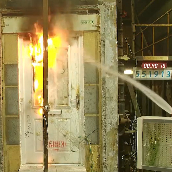 Exceeding Expectations: Ceasefire Door BM TRADA Q-Mark Burn Test ...